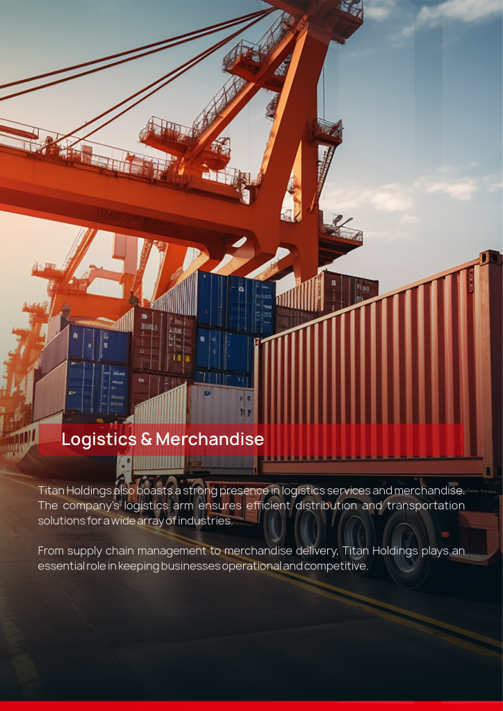 Logistics & Merchandise - Titans Holdings